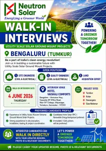 Walk-In Interview Opportunity with Neutron Solar – Piping and Interface ...
